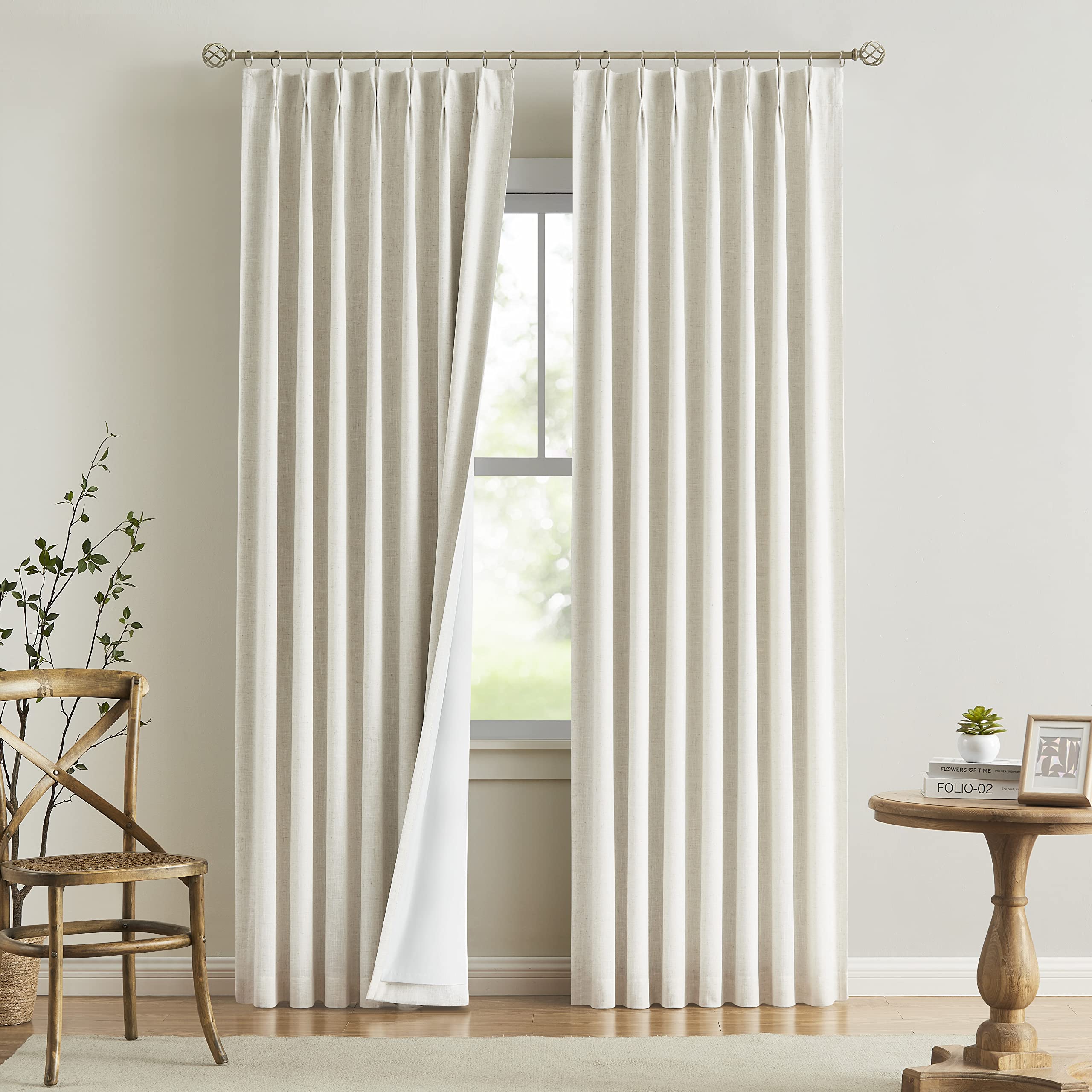 Pleated Curtains Dubai | 50% Off on Pleated window Curtains